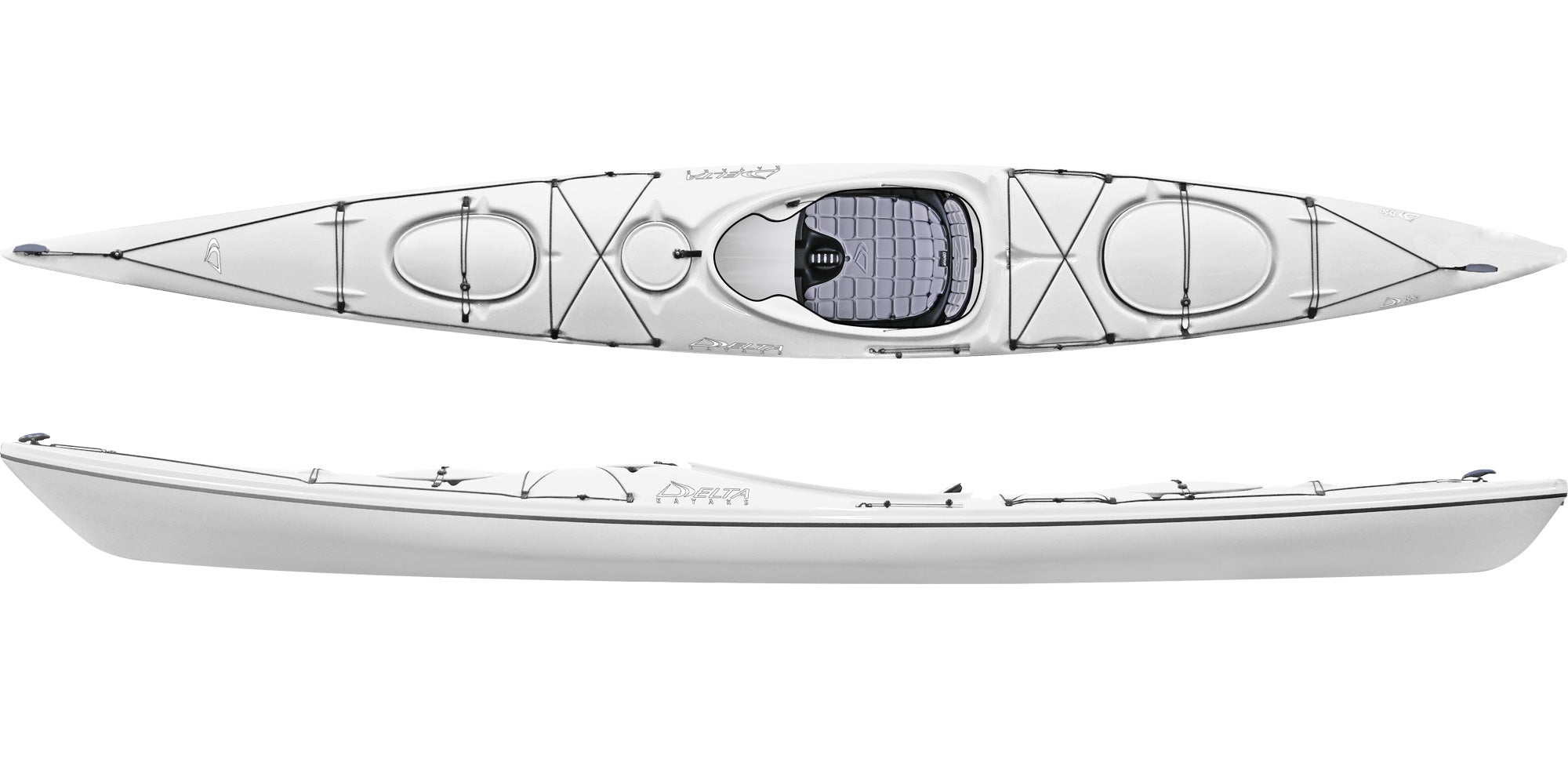 Delta Kayaks 15.5 GT with Skeg Lightweight Touring Kayak