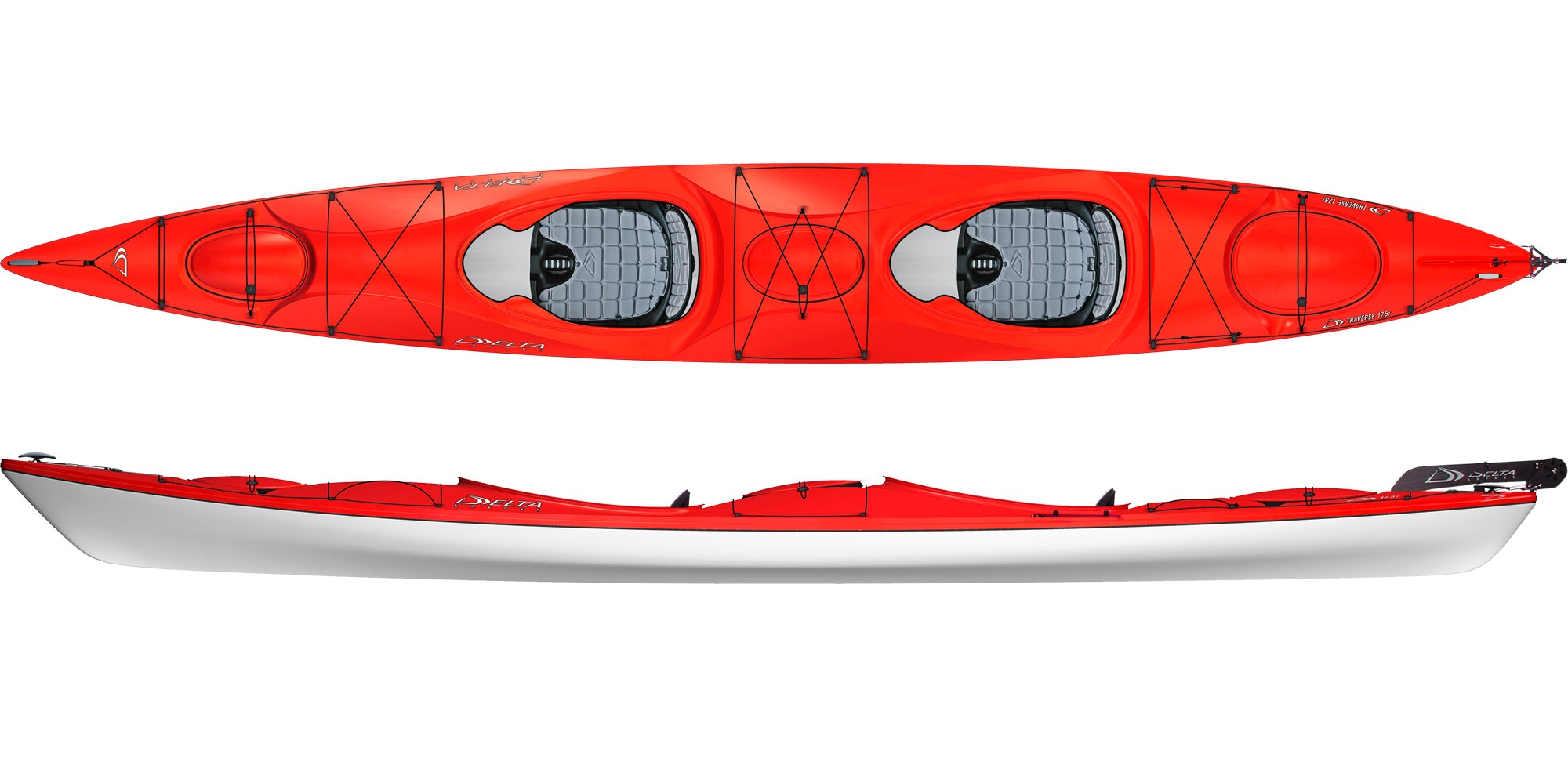 Delta Kayaks Traverse 17.5T Lightweight Tandem Kayak